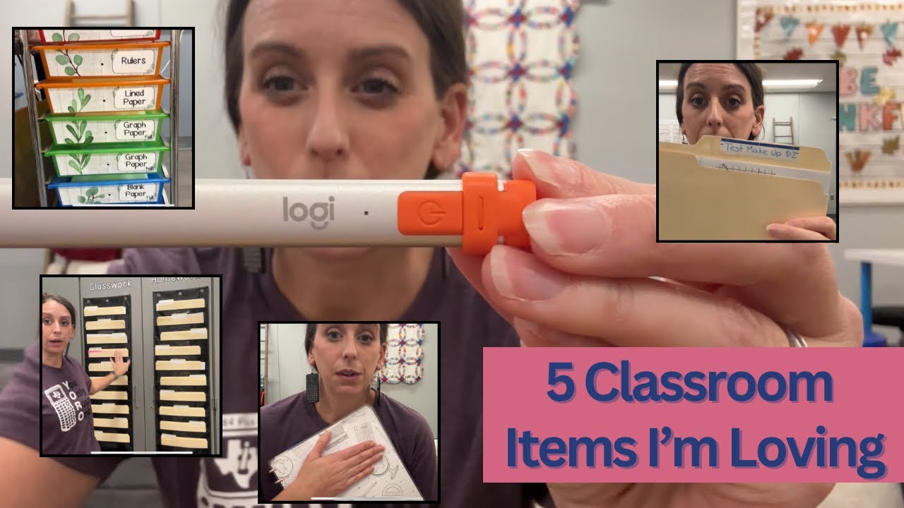 5 Classroom Items I’m Loving | for my high school math classroom #mathteacher #highschoolteacher