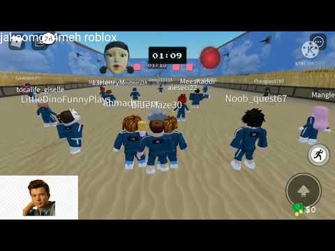 Rick Astley Plays Squid Game