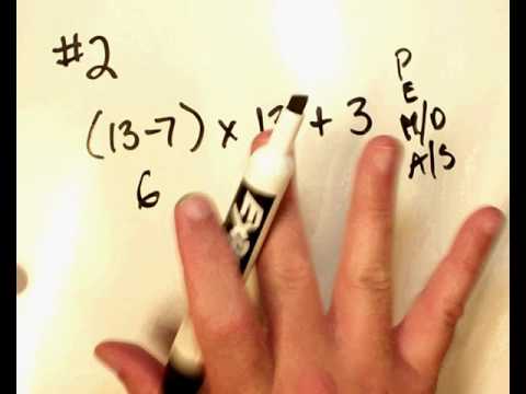 Order of Operation Practice