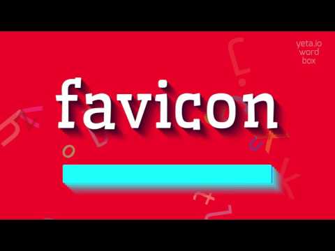 FAVICON - HOW TO PRONOUNCE FAVICON?