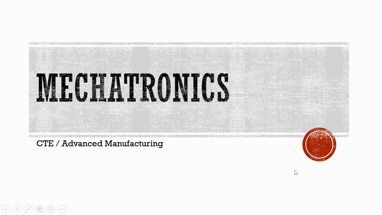 Mechatronics: Advanced Manufacturing Career-Related Pathway
