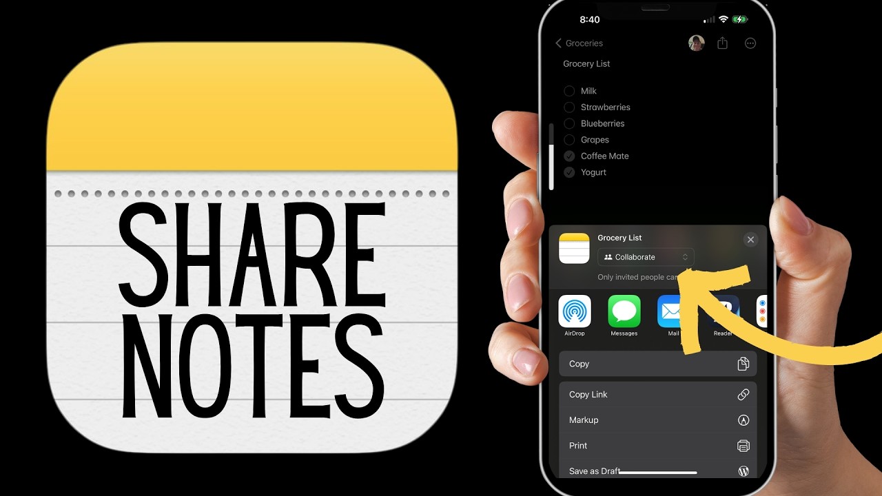 How to Share and Collaborate on Apple Notes: Step-by-Step Guide