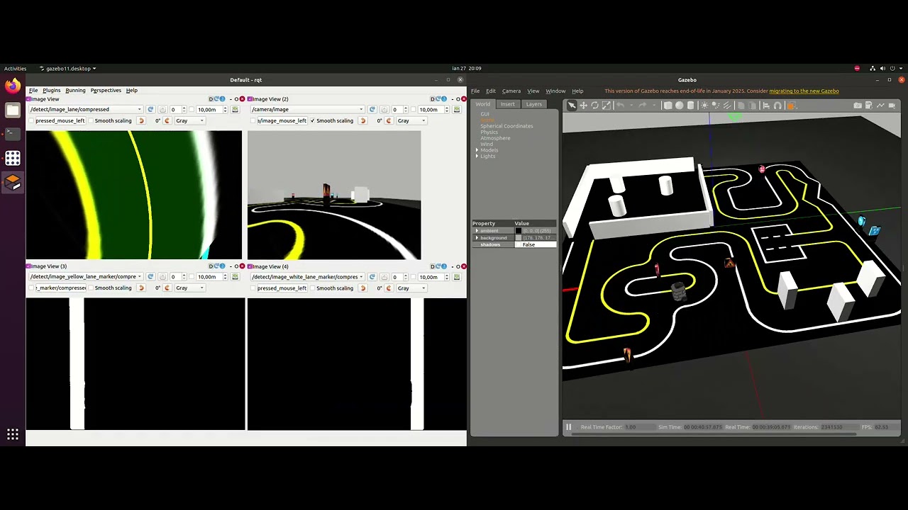 RAM - Lab 4 - Turtlebot3 Autonomous driving demo