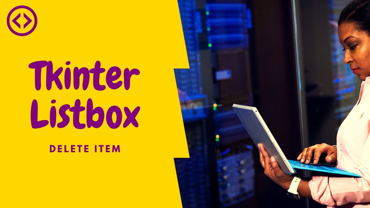 tkinter listbox: how to delete an item- Python 3