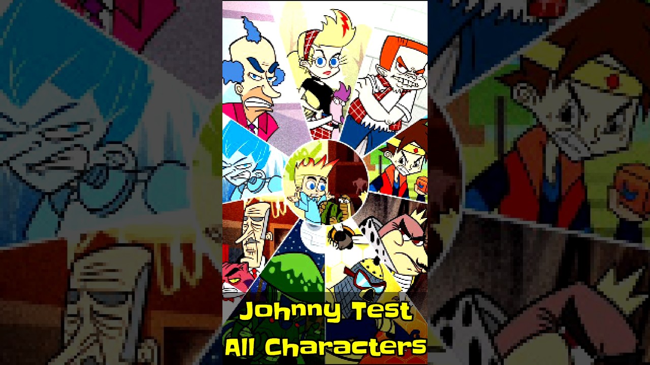 Johnny Test All Characters List/#trending /#cartoon /#viral/#2025 /#fyp/#johnnytest