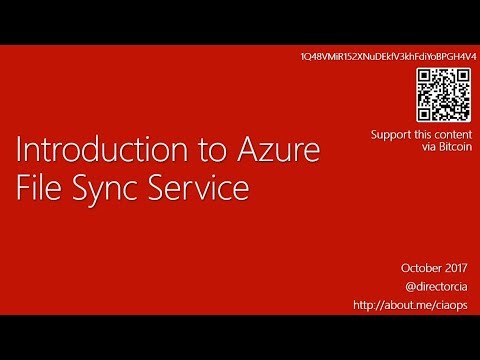 An Introduction to Azure File Sync Service – CIAOPS