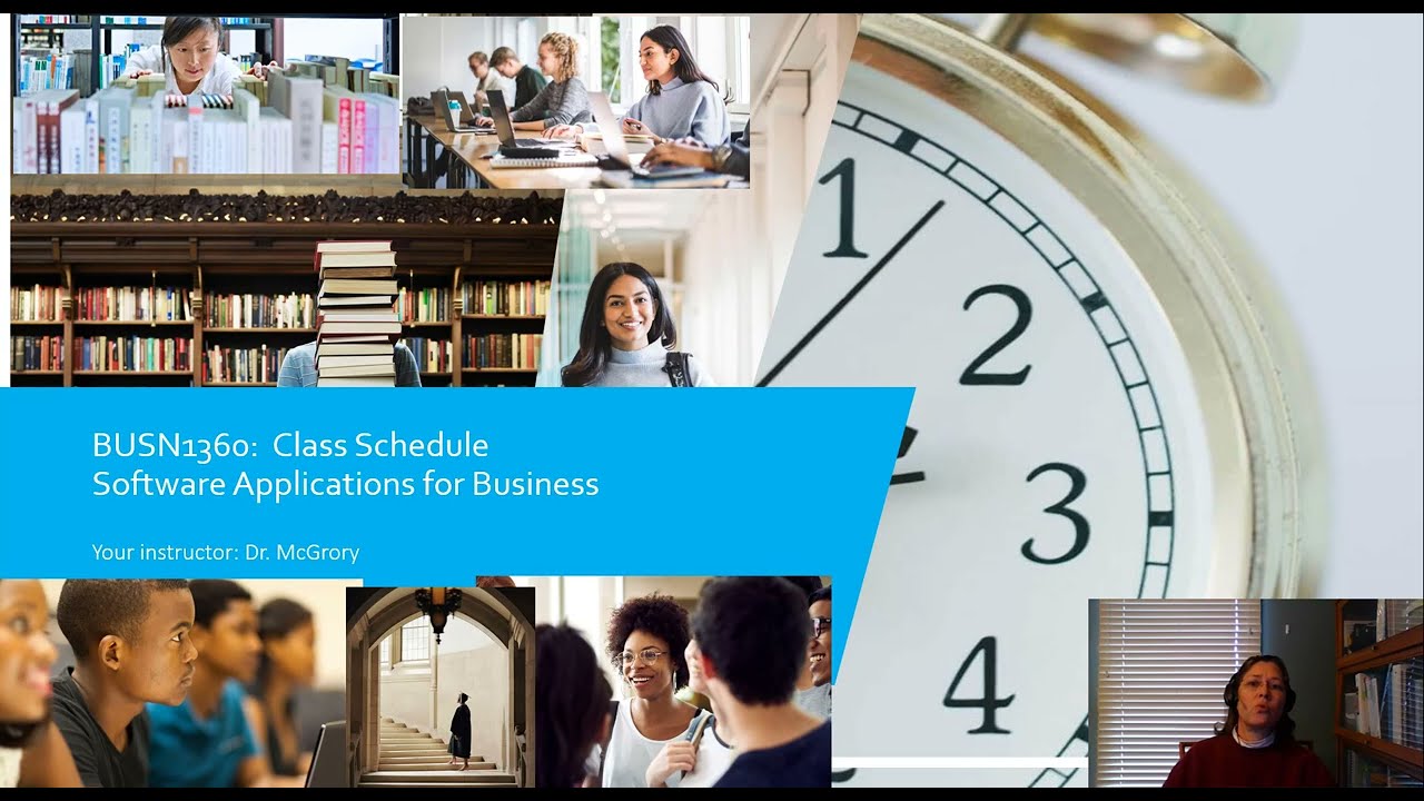 2022 Spring BUSN1360 Class Schedule, Section L01