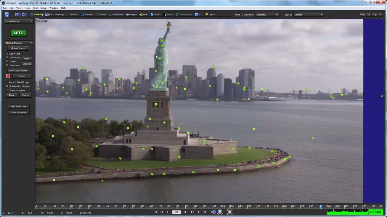 SynthEyes One-Pass Lens Distortion Workflow with After Effects Export ...