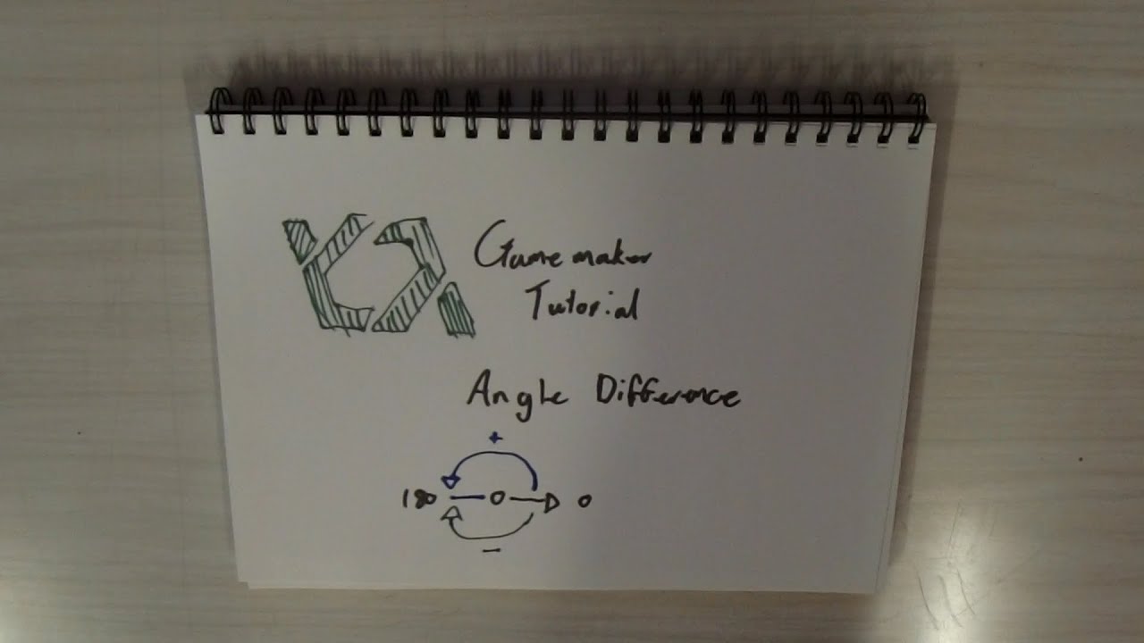 Gamemaker Studio 1 Angle Difference Tutorial