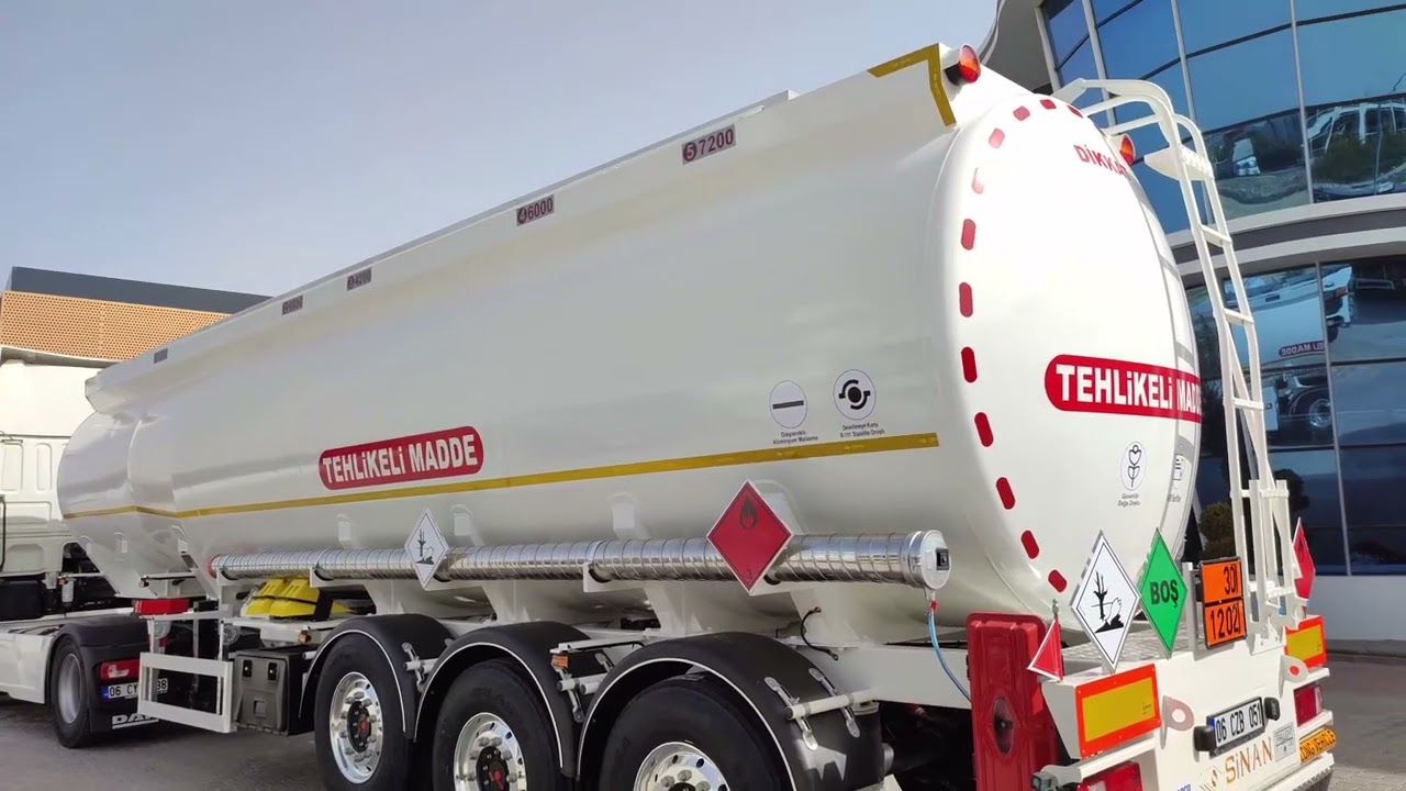ADR FUEL TANKER SEMITRAILER / TANKAUFLIEGER / CİTERNE DE CARBURANT / CISTERNA GORIVO