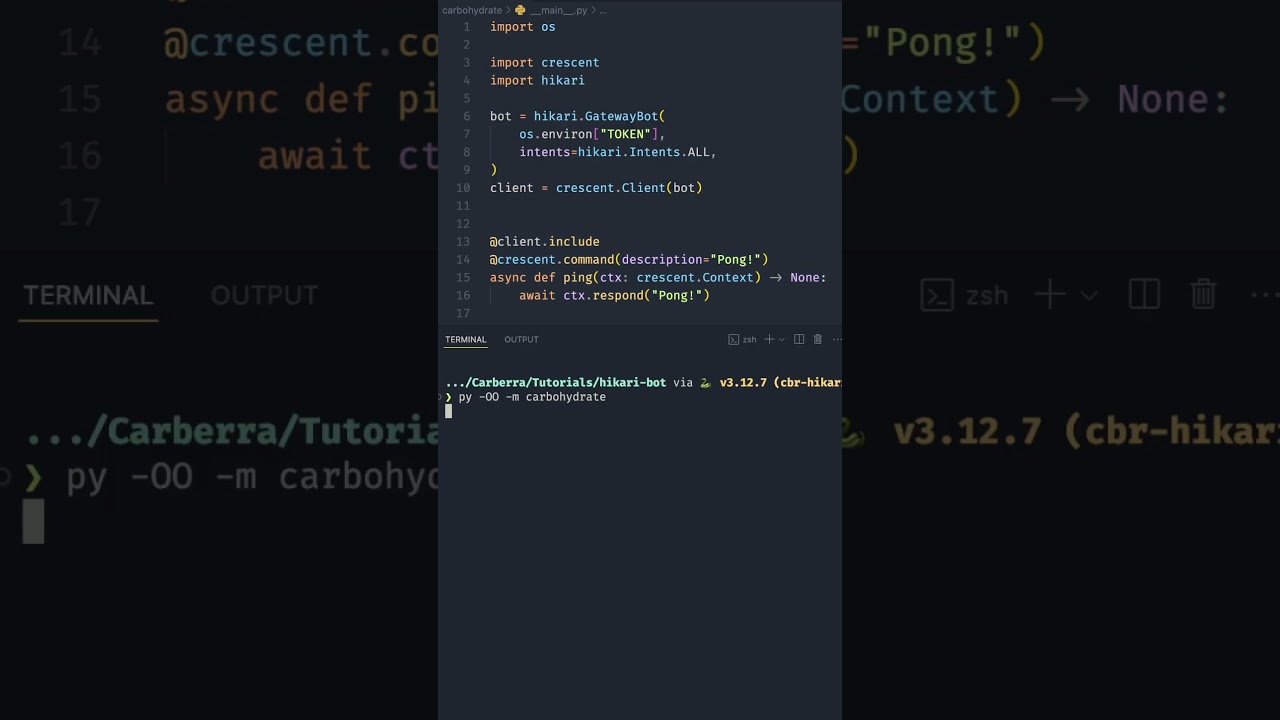 THIS Discord bot is SO EASY to make #python #coding #howto