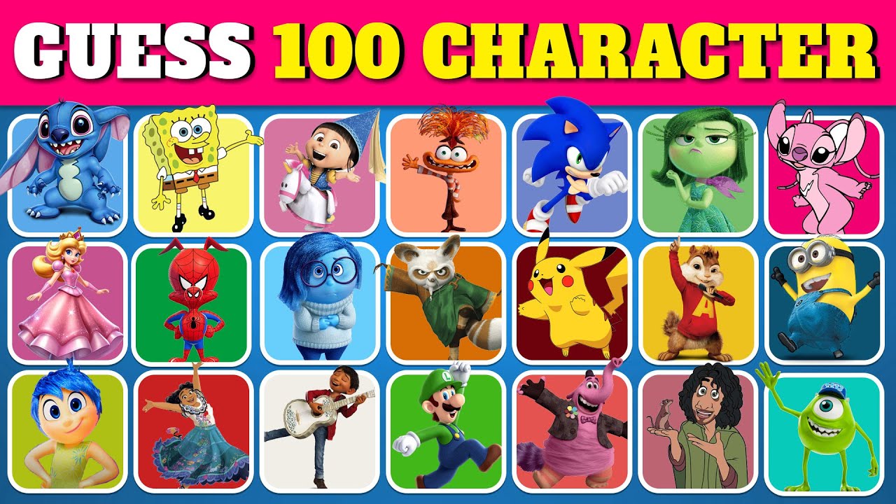 Guess the Character in 3 Seconds | Inside Out 2, Despicable me 4, Minions