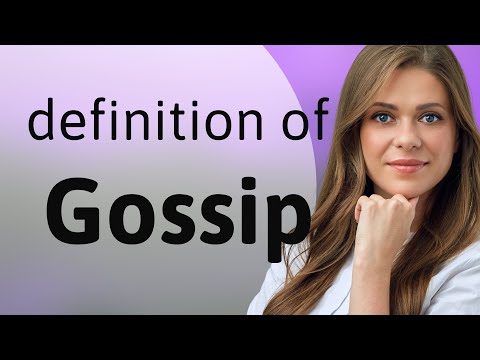 Gossip | what is GOSSIP meaning