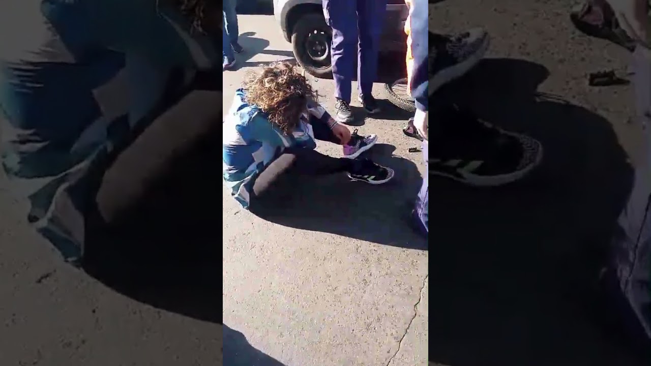 Relatos Salvajes: Una ciclista fue atropellada por un conductor en el centro de #Bernal