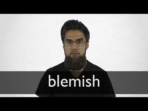 BLEMISH definition and meaning | Collins English Dictionary