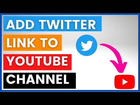How To Add A Twitter Link To A YouTube Channel? [in 2025]