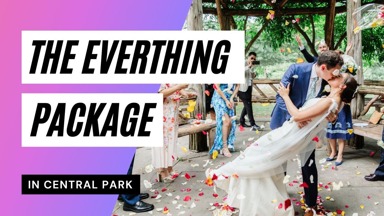 The Everything Elopement Package for a micro-wedding in New York City