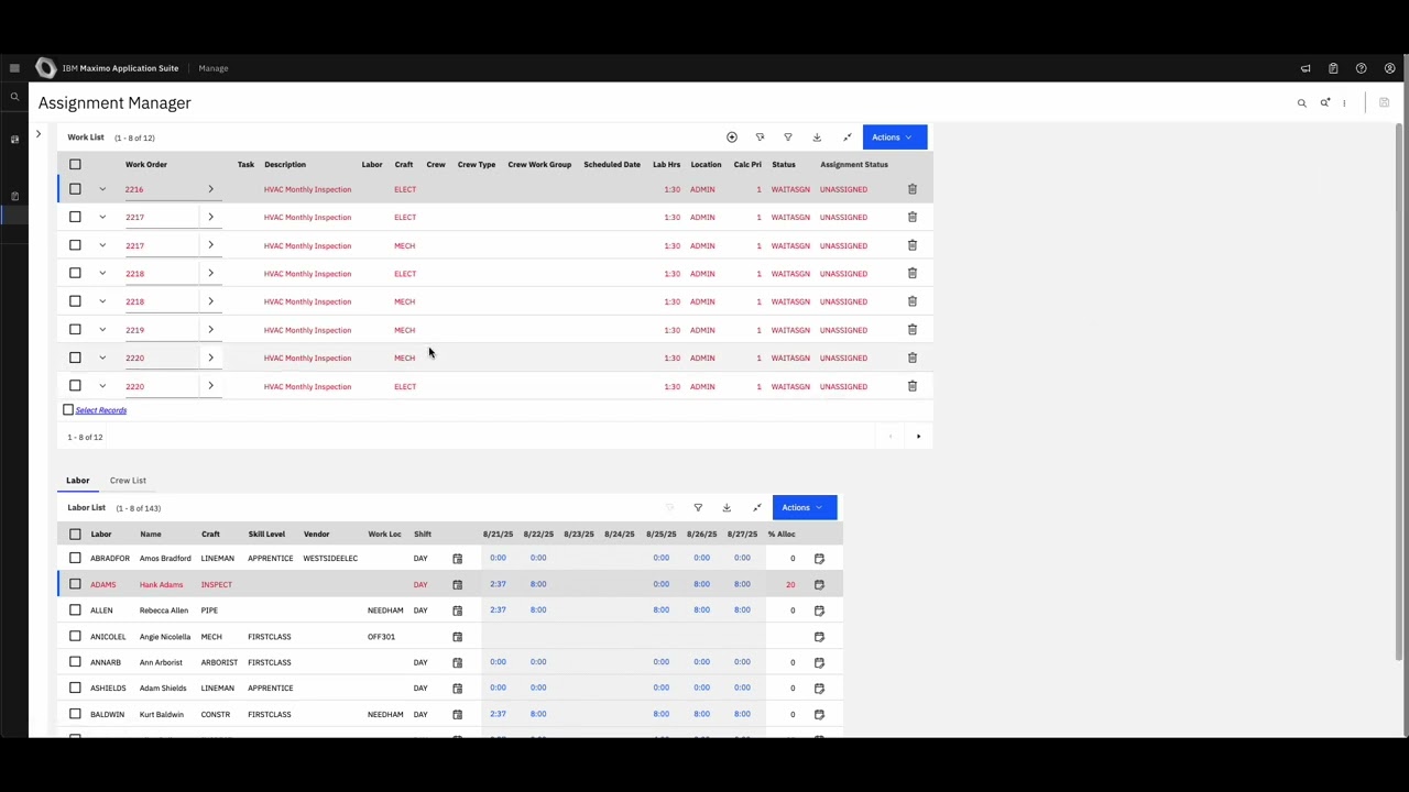 Maximo Preventative Maintenance & Scheduling for Beginners: Complete Walkthrough