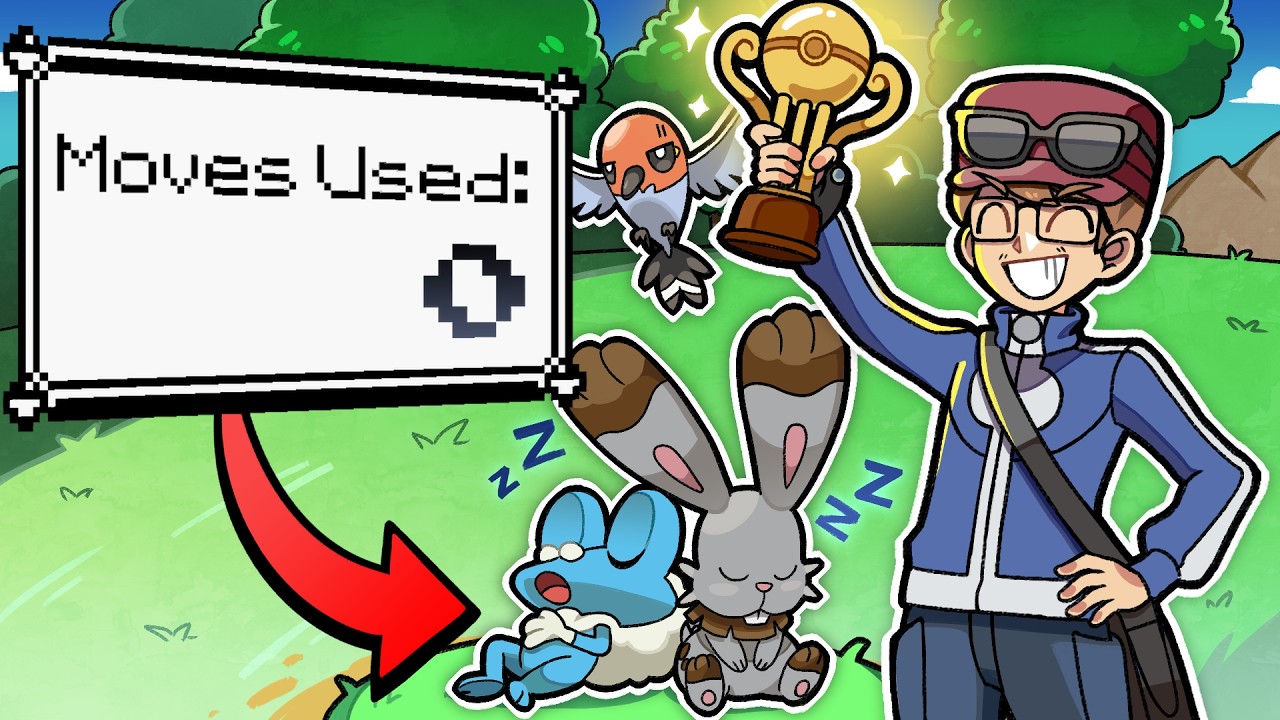 Can You Beat Pokemon Without Ever Using a Move?