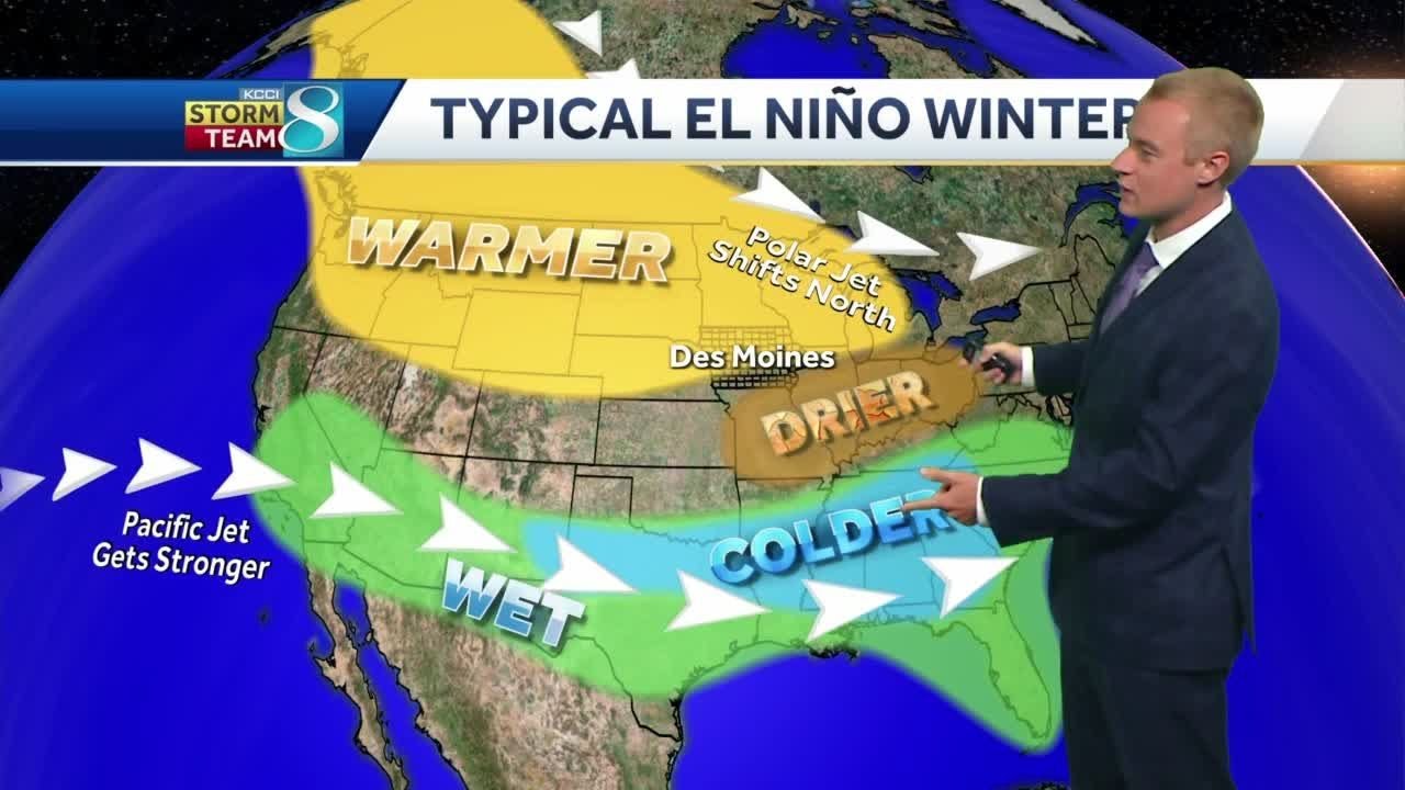 El Niño returns: How that could affect this winter in Iowa