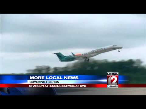 Branson Air ending service at CVG