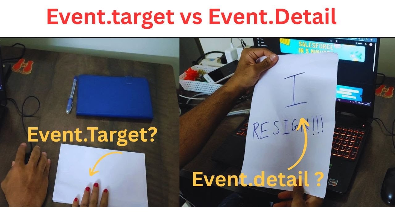 Event.target vs Event.detail Difference | Lightning web component