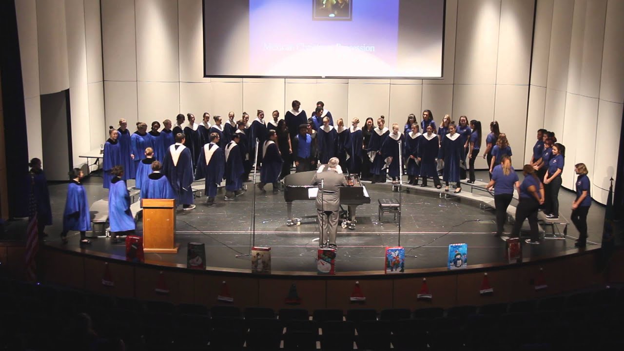 Winter Choir Performance 2015 - 16