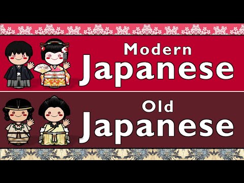 MODERN JAPANESE & OLD JAPANESE
