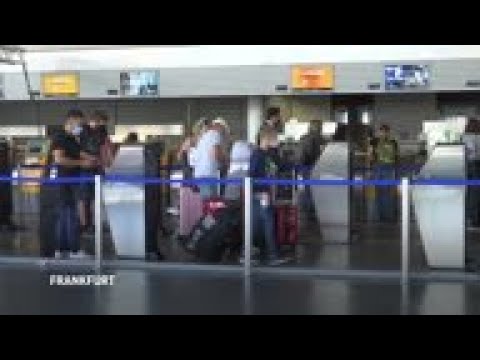 Mandatory virus testing begins at German airport