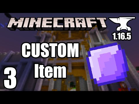 Add a CUSTOM ITEM to Minecraft 1.16.5 | Forge 1.16.5 Modding #3