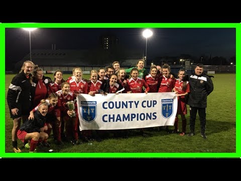 Breaking News | Crewe Alexandra Ladies clinch Cheshire Cup treble