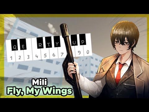Mili - "Fly, My Wings" - Simple Piano Cover (Jujutsu Shenanigans)
