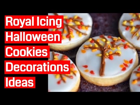 Royal Icing Halloween Cookies Decorations Ideas