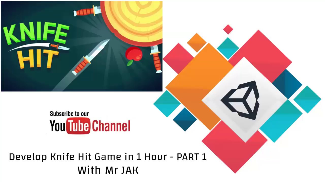 How to make Knife Hit Game in 1Hour – PART 1 Using Unity 3D