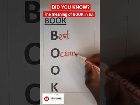 BOOK: The meaning of BOOK in full. Learn hidden meanings and some writing skills.