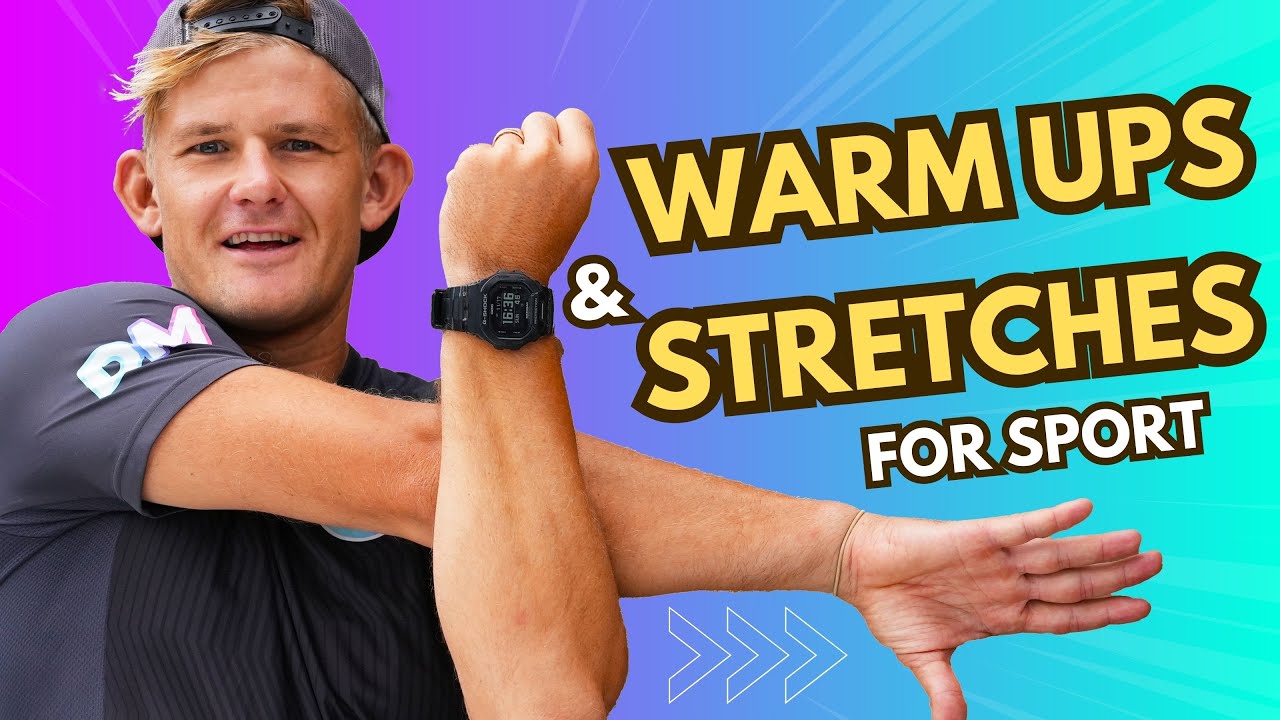 Warming up & stretching exercises (+learning muscles) for PE