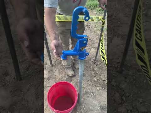 "That Scared Me!" First Solar Pump Flow is a Surprise! #shorts