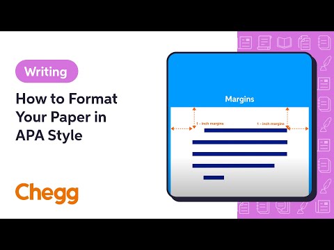 How to Format Your Paper in APA Style | Chegg