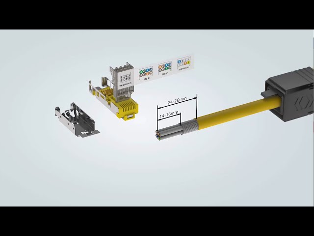 Axis Stecker 5700-371 Push-Pull RJ45