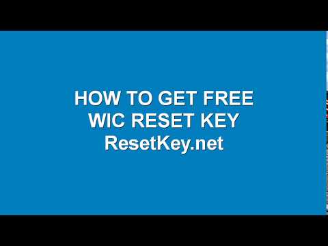 How to get free wic reset key - Reset Epson Printer