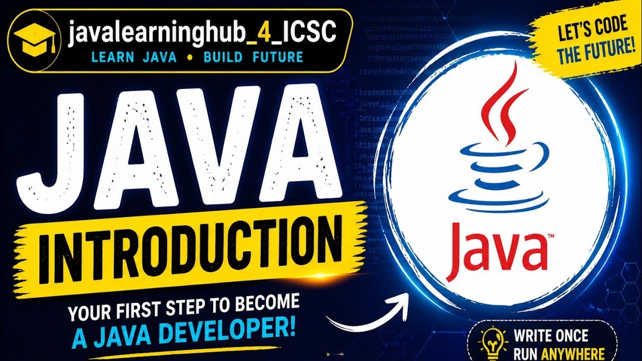 Introduction to Java | ✓What is Java | Javalearninghub_4_ICSC