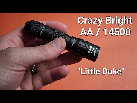 🔦One of the Brightest AA Flashlights! Weltool T1 Pro (21,000cd, 540lm)