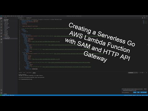Creating a Serverless Go AWS Lambda Function with SAM and HTTP API Gateway