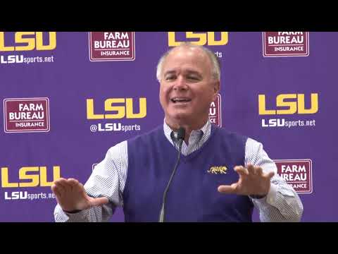 LSU Head Coach Paul Mainieri Press Conference: Pitching Rotation, Batting Order and more