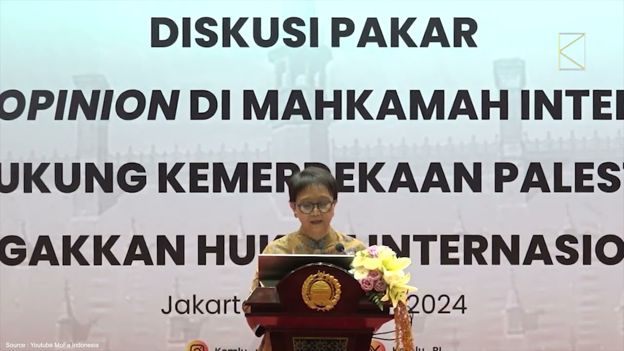 Indonesia's Retno Marsudi to Speak in ICJ Advisory Opinion Hearing for Gaza Genocide