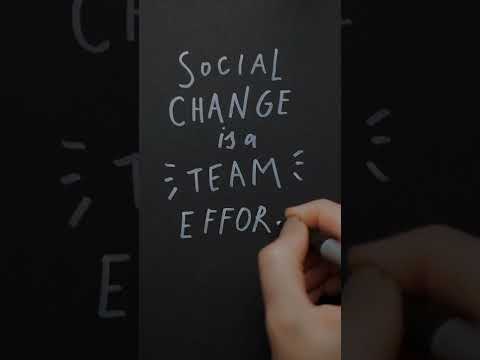 social change is a team effort ππ#shorts #team #quote