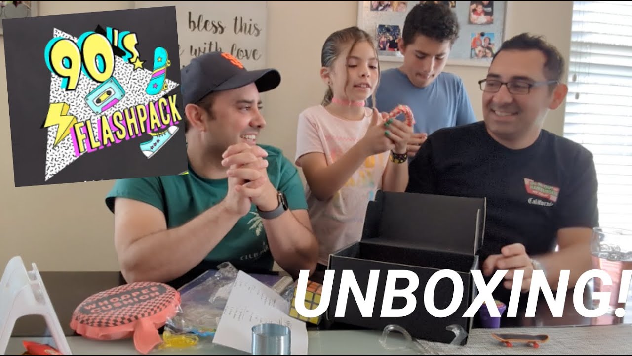 90s TIME CAPSULE UNBOXING!