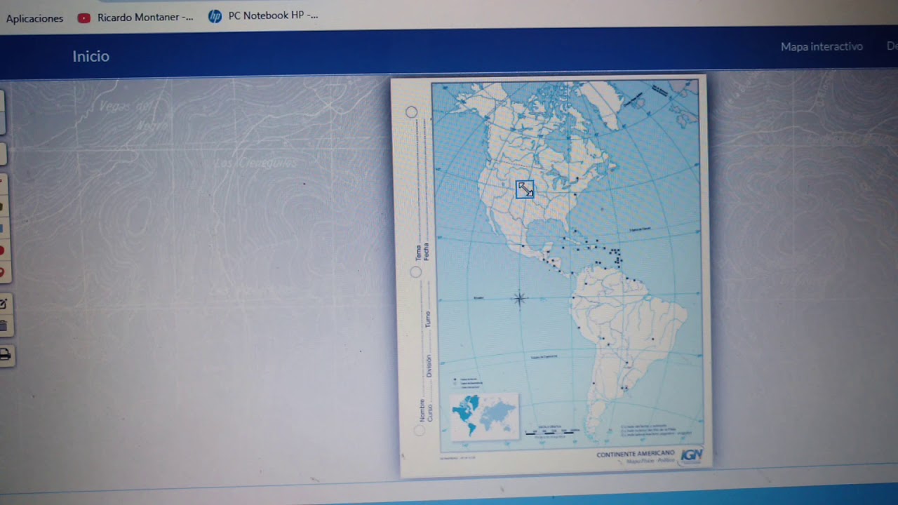 Mapas escolares