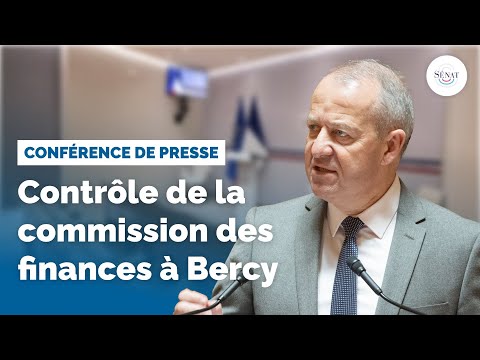 Contrôle de la commission des finances à Bercy