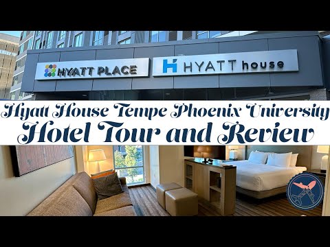 Hyatt House Tempe Phoenix University | Hotel Room Tour and Review | Arizona State University Campus